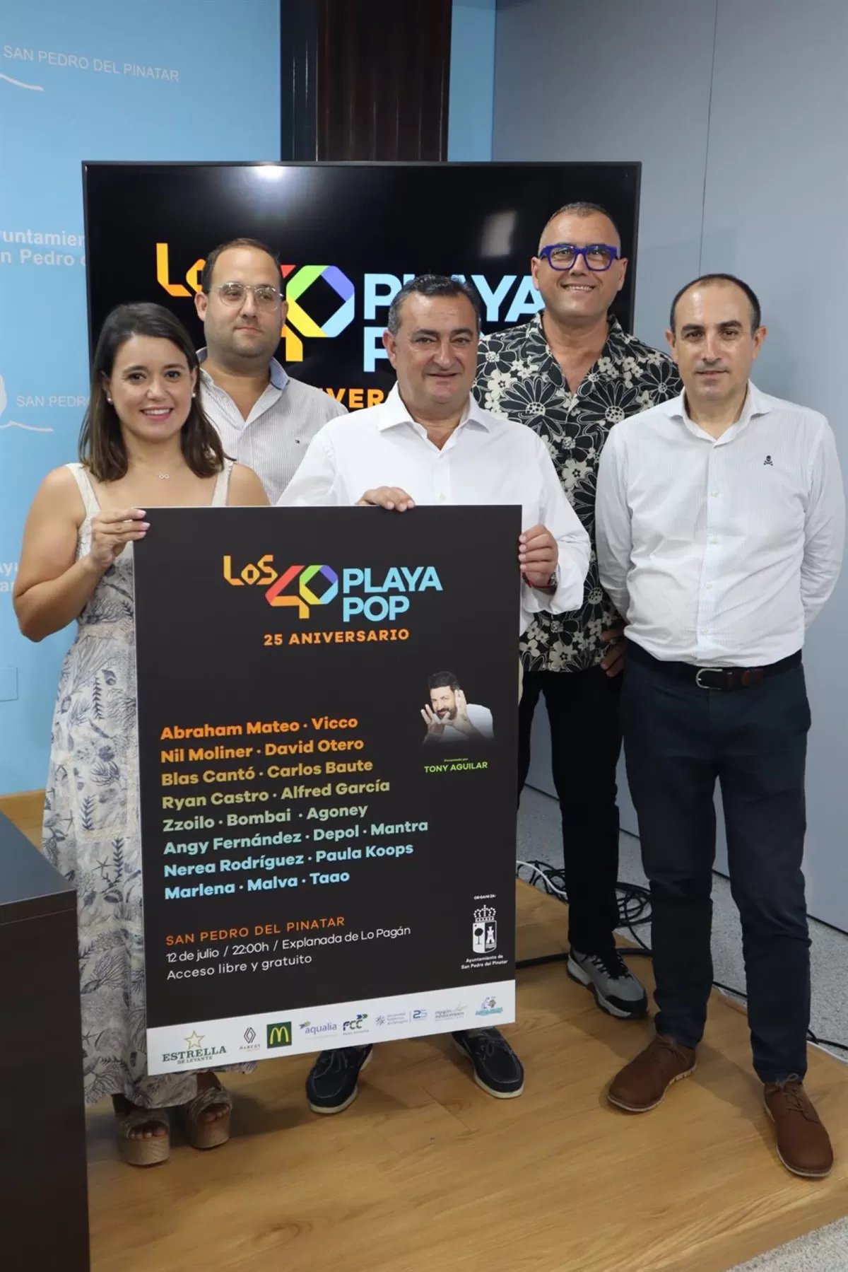 Los40 Playa Pop celebran su 25 aniversario con un cartel de lujo en la ...